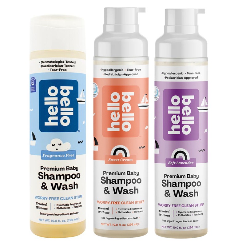Buy Hello Bello 296ml Premium Baby Shampoo/Wash Sweet Cream/Fragrance ...