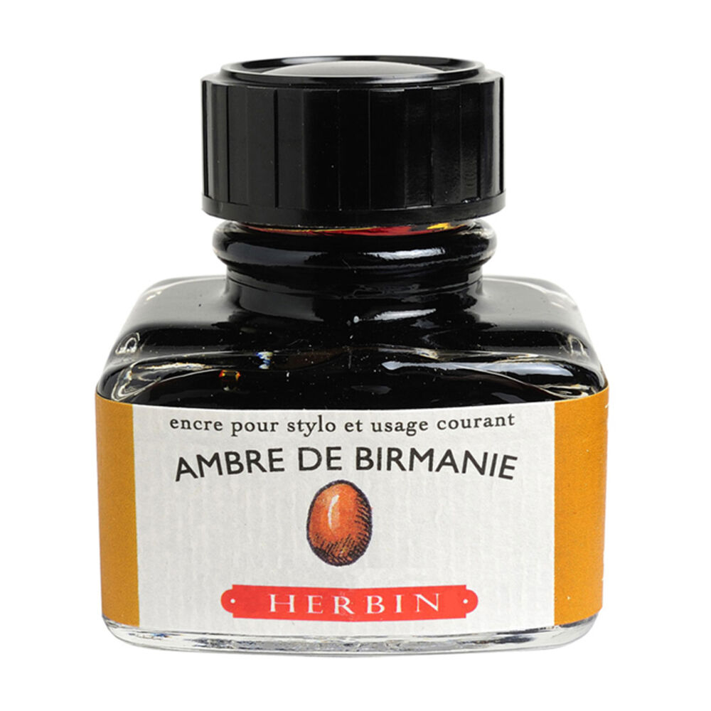 Buy Herbin Writing & Drawing Water-Based Natural Dyes Ink 30ml Burmese ...