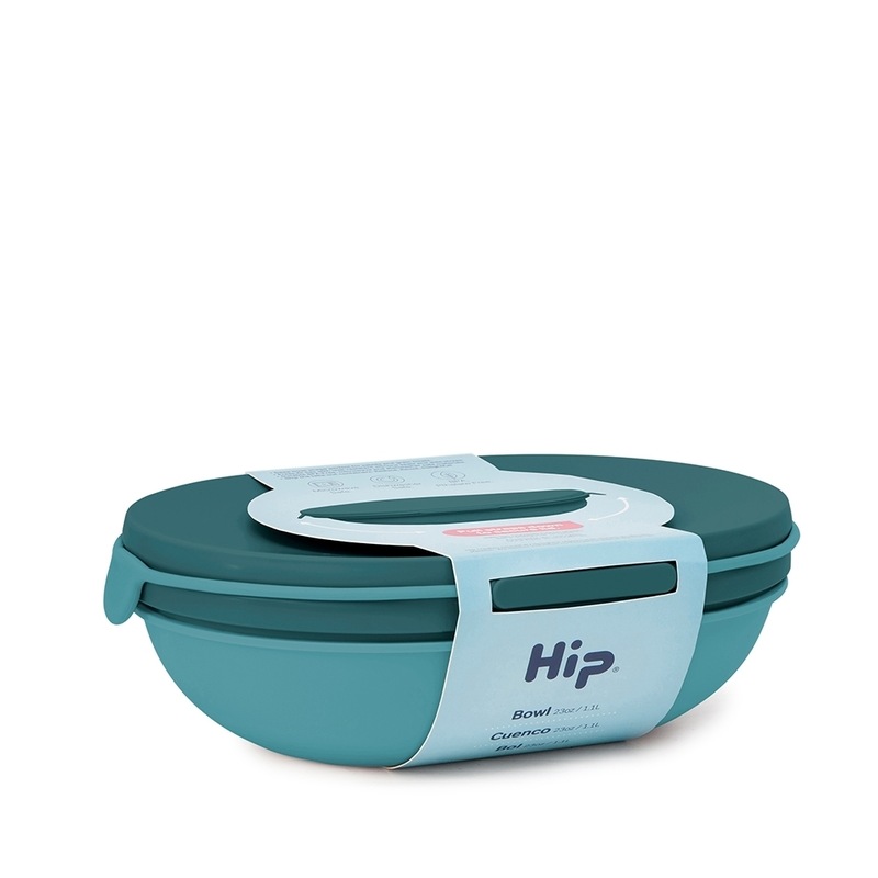 Buy Hip 24cm 23Oz/1.1L Salad Bowl Plastic Storage Food/Snack Container ...