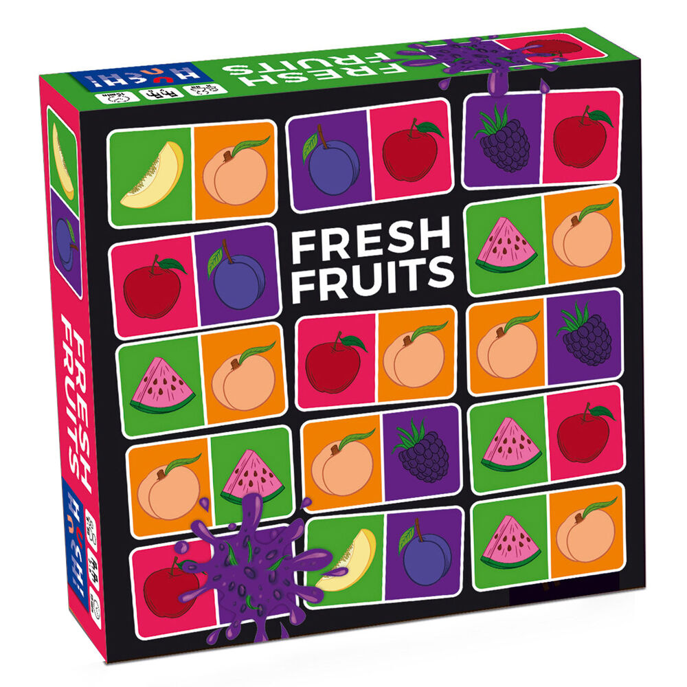 Buy Huch! Fresh Fruits Family Travel Strategy Educational Board Game ...