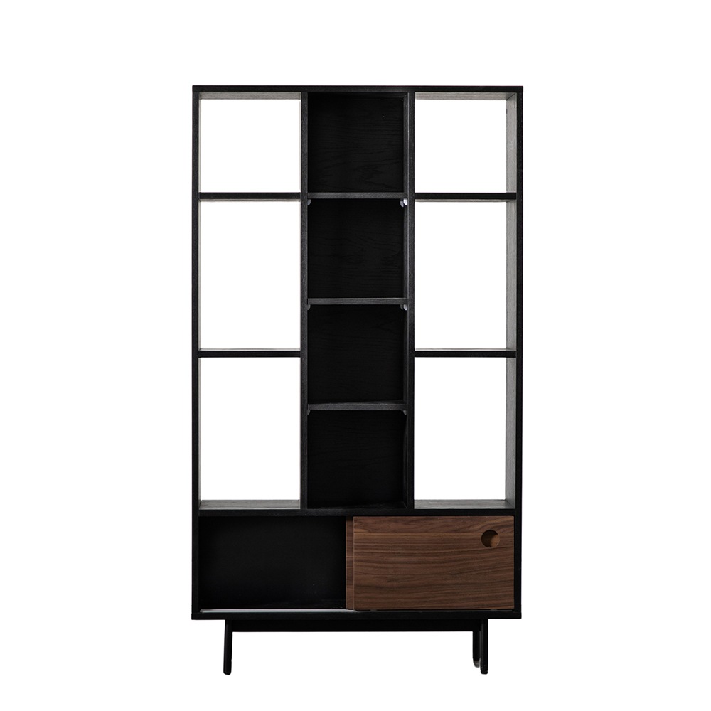 Buy Hudson Living Barbican 160cm Metal Display Unit Furniture Shelf ...