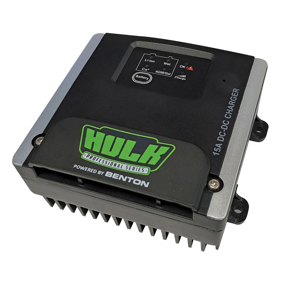 Buy Hulk Pro Professional DC-DC Multi-Chemistry Battery Charger 15A 12 ...