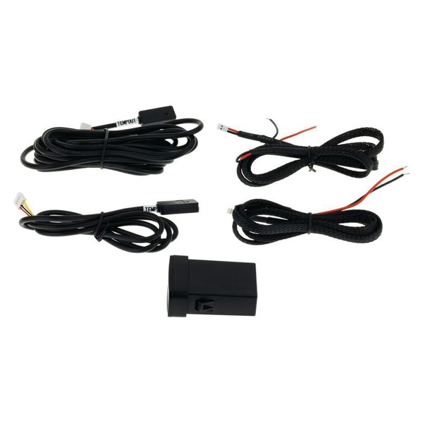 Buy Hulk Toyota Late Temperature Humidity Vehicle Voltmeter 12V Black ...