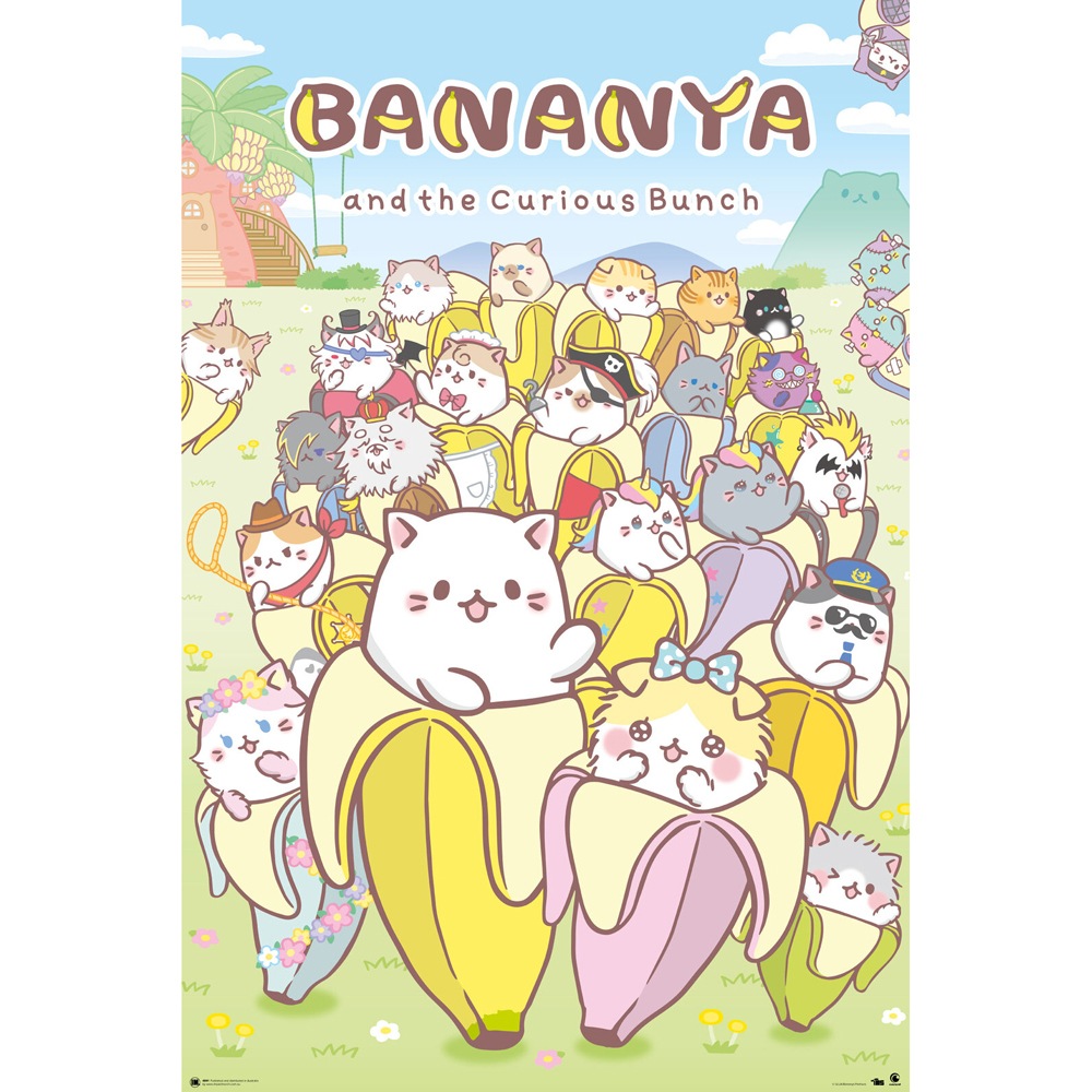Buy Impact Merch Bananya & The Curious Bunch Wall Decor Regular Sized ...
