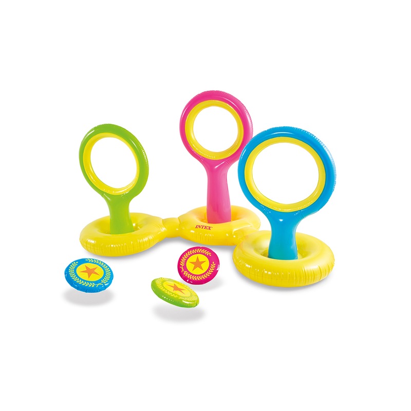 Buy Intex 178cm Inflatable Flying Disc Toss Game Outdoor Water Play Toy ...