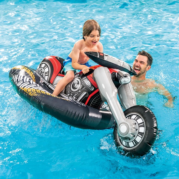 Buy Intex 180cm Inflatable Cruiser Motorbike Ride-On Kids/Children ...