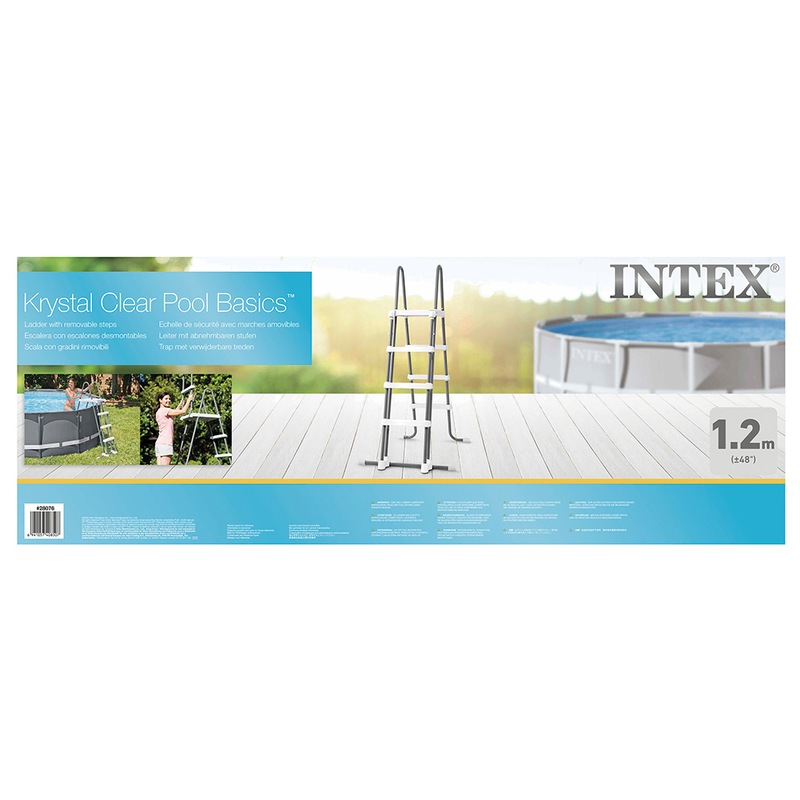 Buy Intex Ladder With Removable Entry Steps For 1.22M And 91cm Above ...