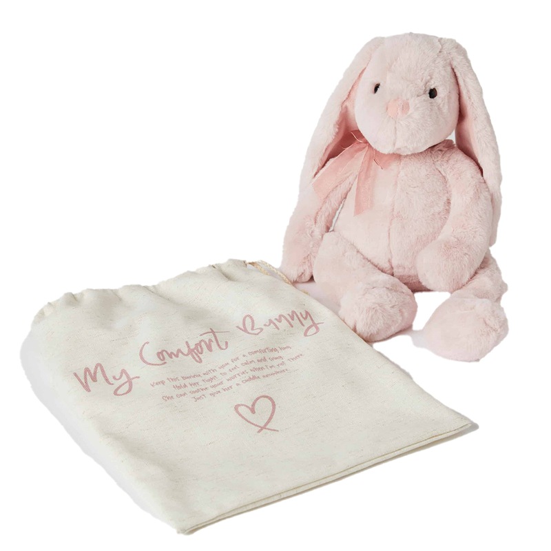 Buy Jiggle & Giggle Penny The Comfort Bunny Rabbit Kids Play Toy Soft ...