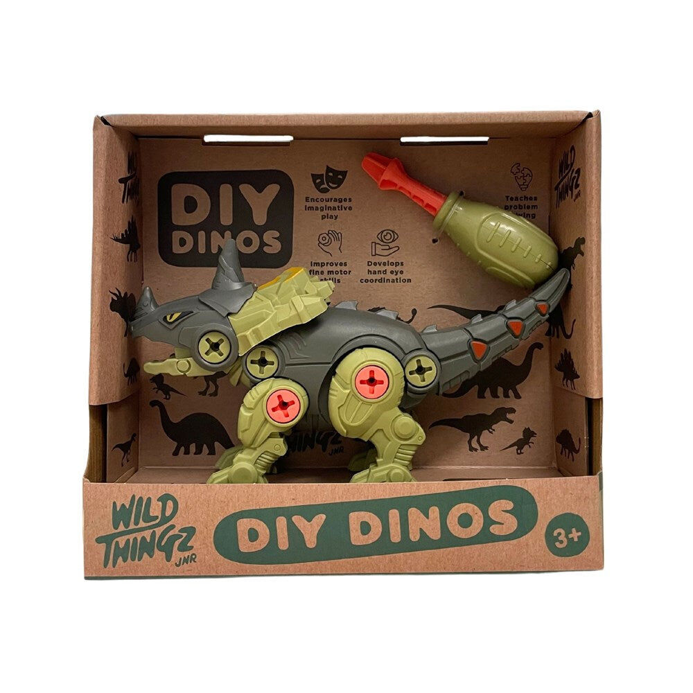 Buy Johnco Wild Thingz DIY Dino Centrosaurus Childrens Playset 3Y ...