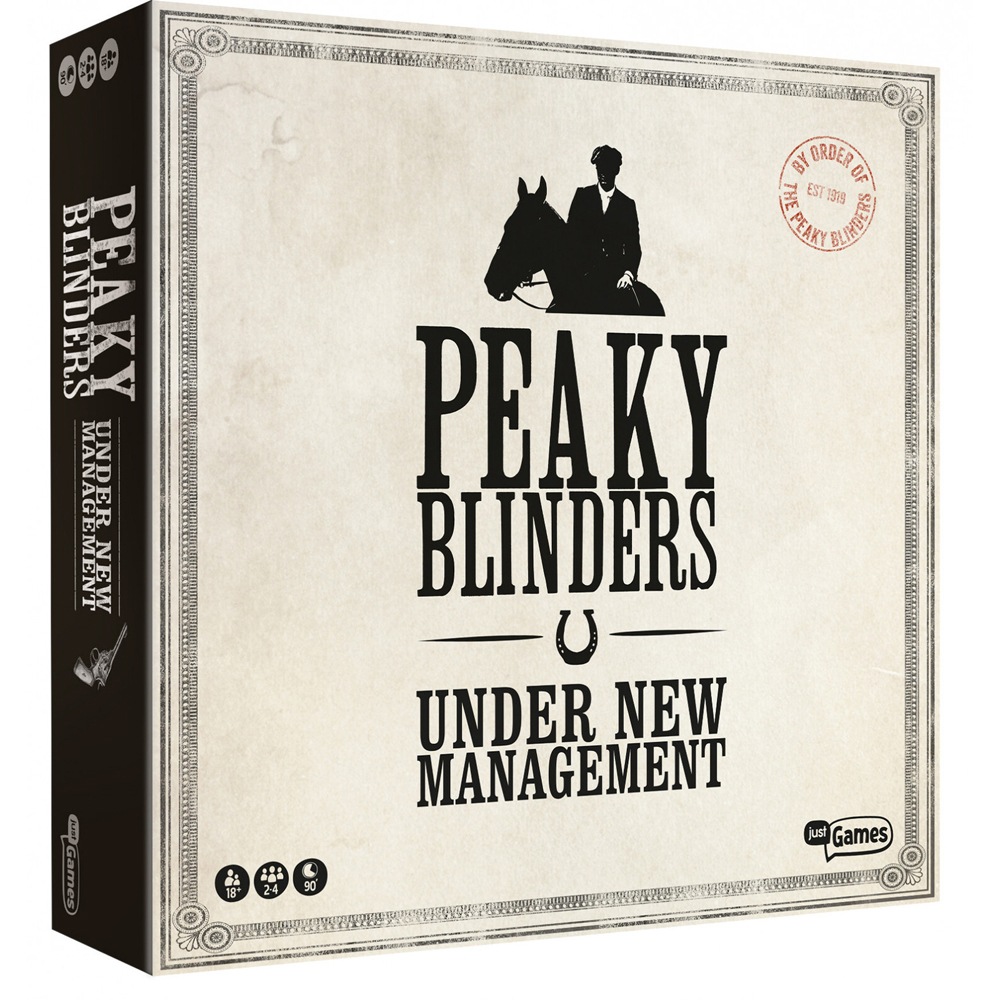 Buy Just Games Peaky Blinders Tabletop Interactive Stratergy Party Board Game - MyDeal Australia