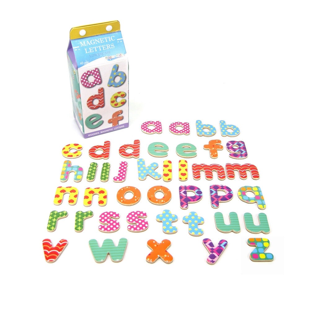 Buy Kaper Kidz Milk Carton Magnetic Letters Alphabet Educational Kids ...