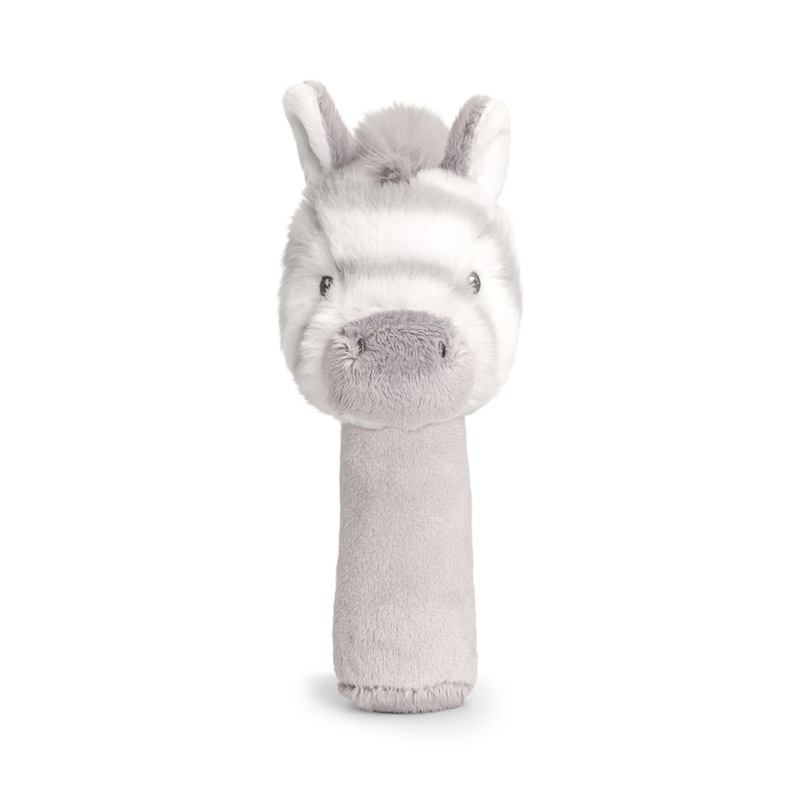Buy Keeleco Baby Zebra StickRattle Plush Interactive Fun Play Grip Toy ...