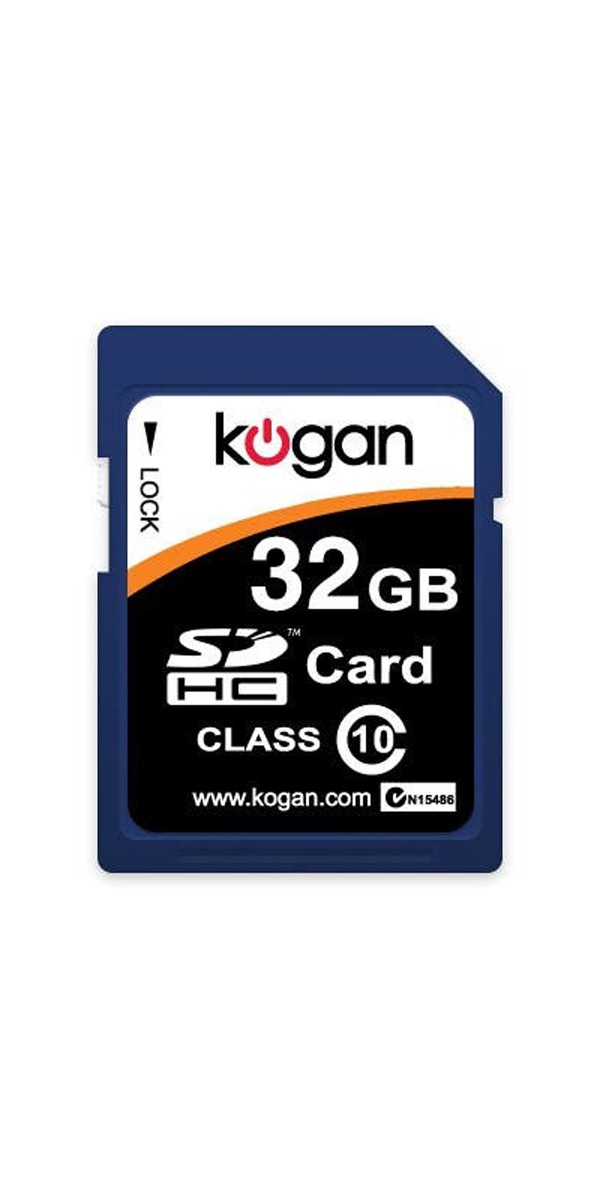 Buy Kogan 32GB SDHC Memory Card Class 10 External Data Storage For DSLR ...