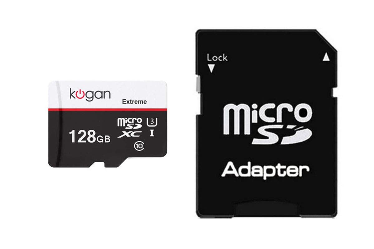 Buy Kogan Extreme 128GB Micro SD Card External Storage w/Adapter For PC ...