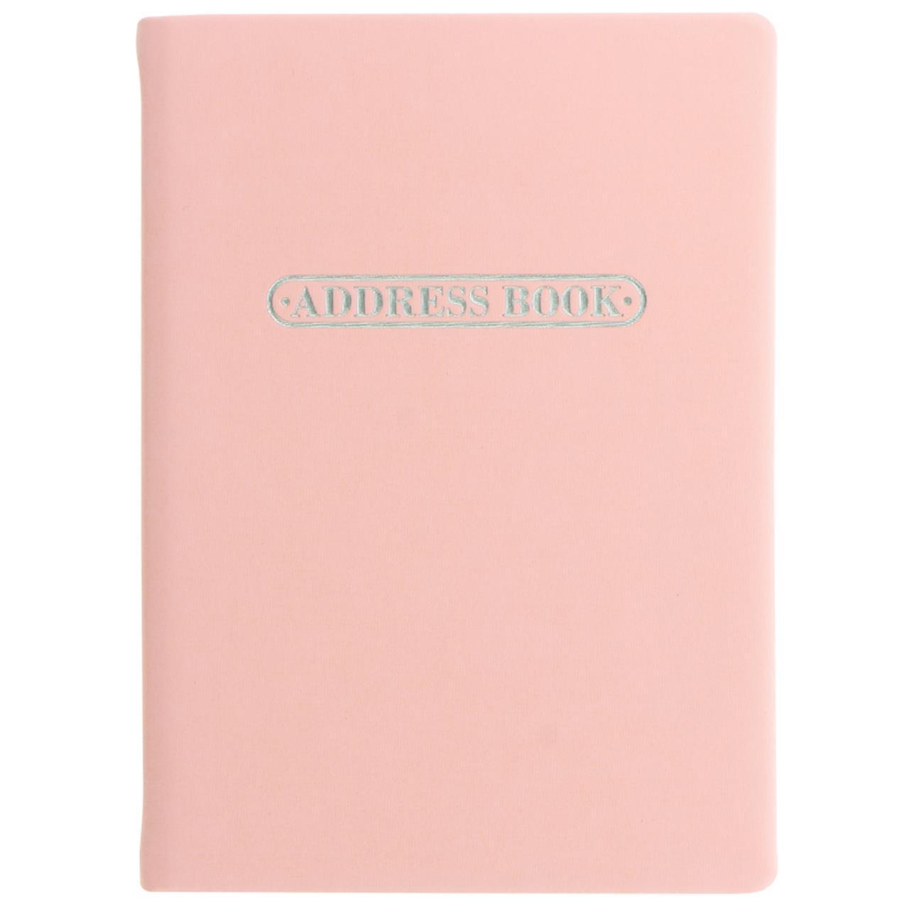 Buy Letts Pastel A6 Address Book Peach Coloured Notebook Home Office ...