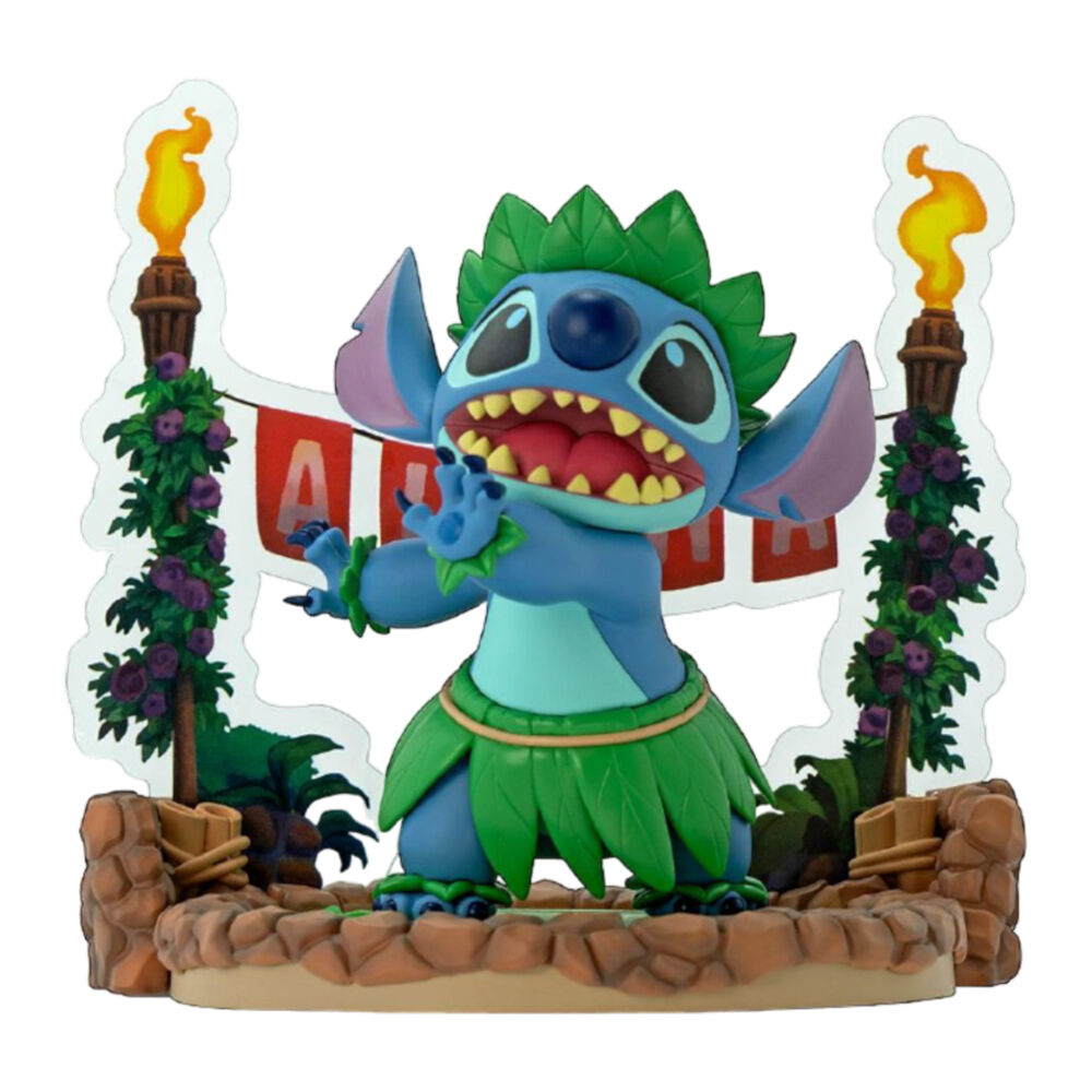 Buy Lilo & Stitch Stitch Hula Dance Statue 1:10 Scale Action Figure Toy ...