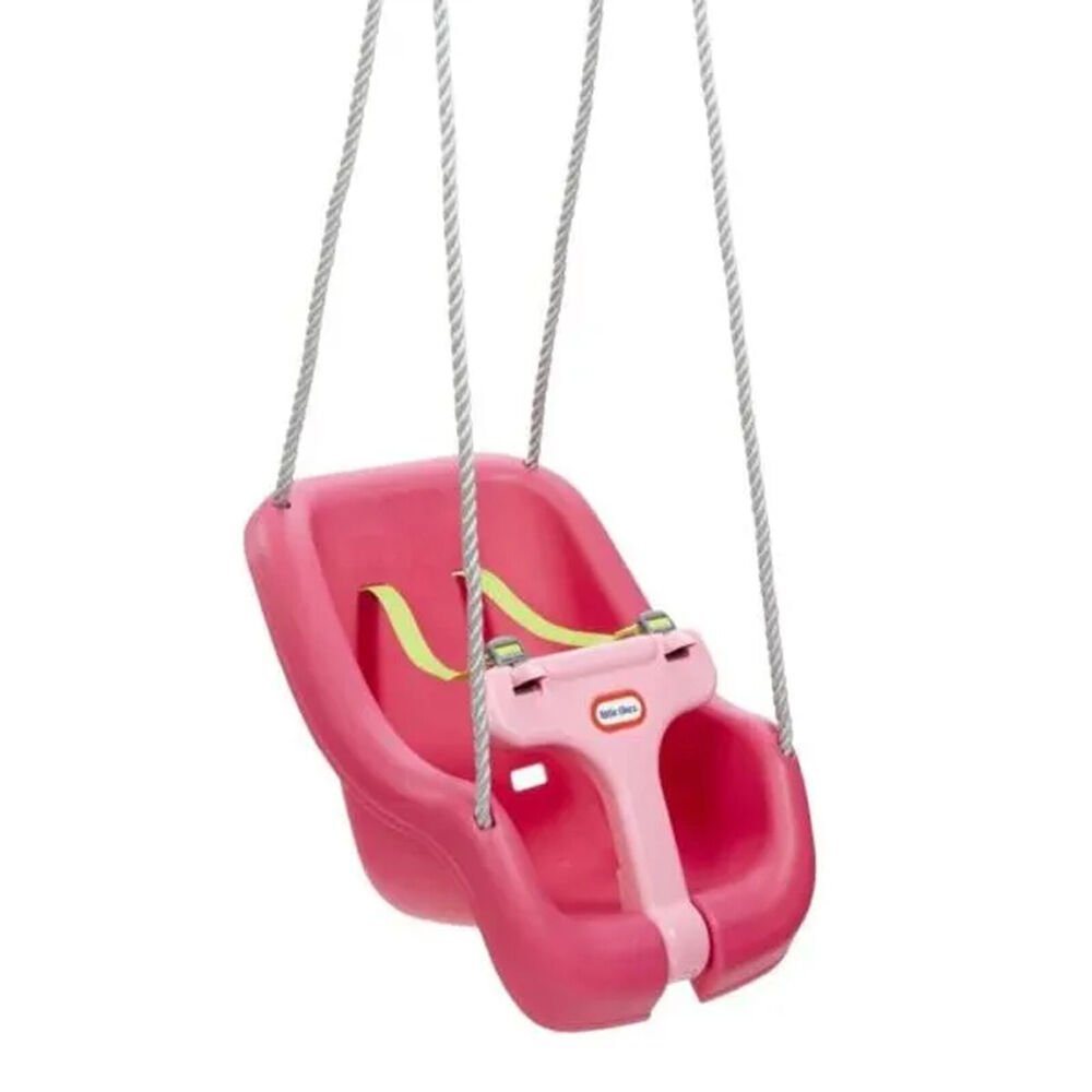 Buy Little Tikes 2-in-1 Snug ’n Secure™ Outdoor Baby Swing Magenta For ...
