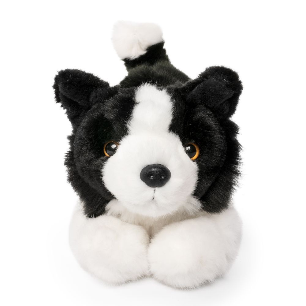 Buy Living Nature 26cm Border Collie Playful Pup Kids Stuffed Soft Toy ...