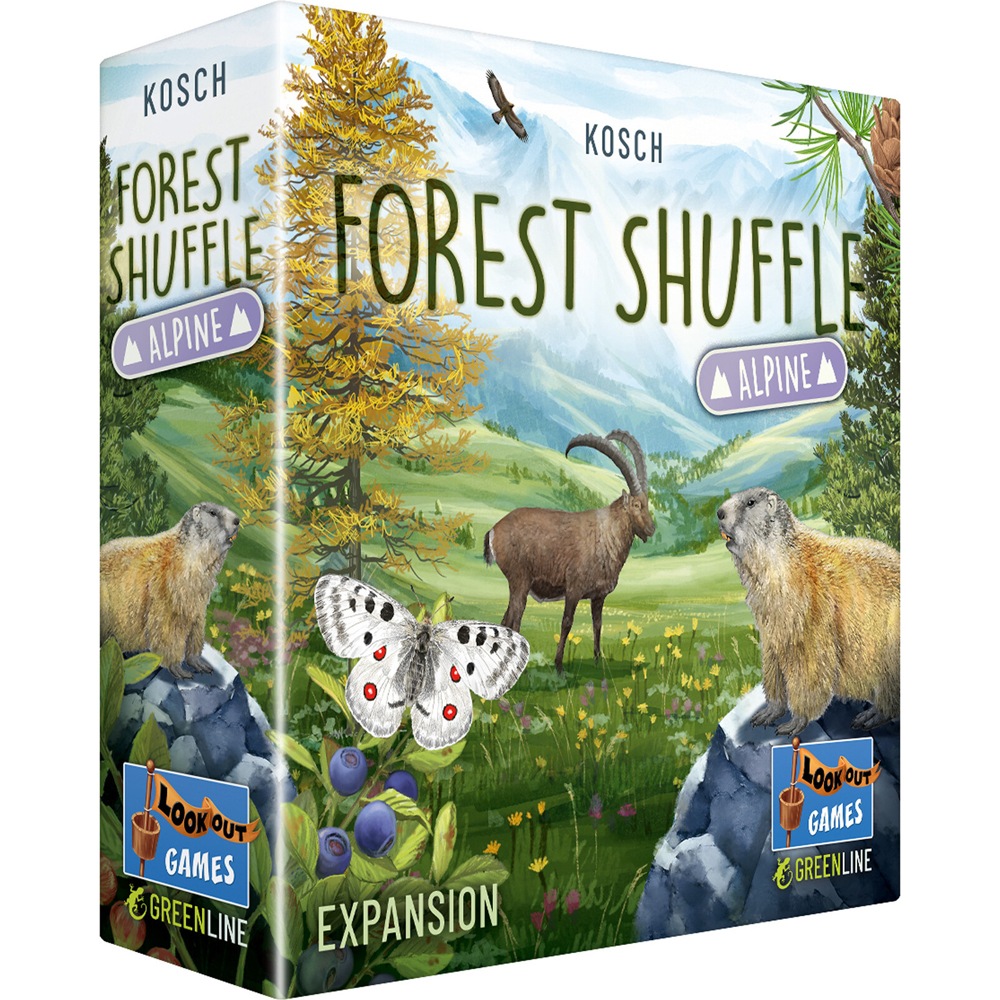 Buy Lookout Games Forest Shuffle Alpine Expansion Tabletop Party Board ...