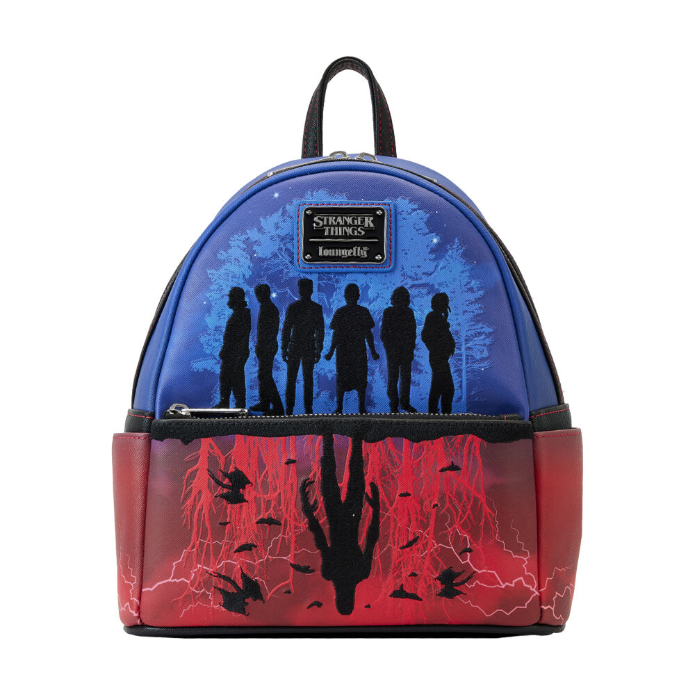 Buy Stranger Things Upside Down Shadows Leather Mini Backpack 23x27cm - MyDeal Australia