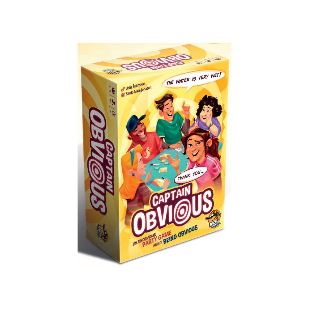 Buy Lucky Duck Games Captain Obvious Kids/Family Fun Play Board Party ...