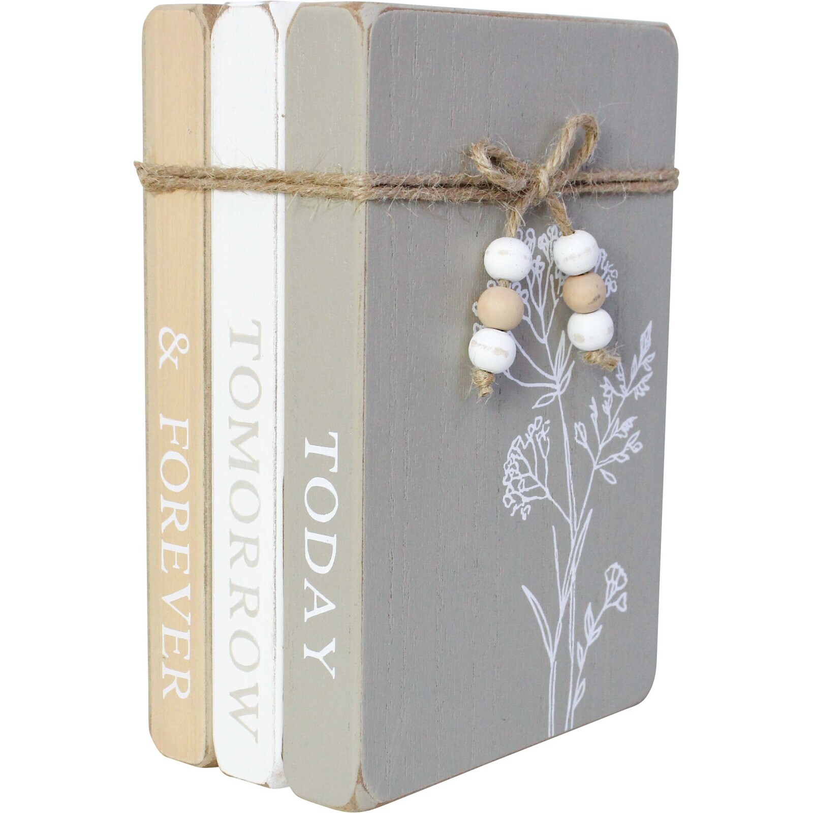 Buy LVD 20cm MDF Book Stack Home/Office Decorative Prop Table/Shelf ...