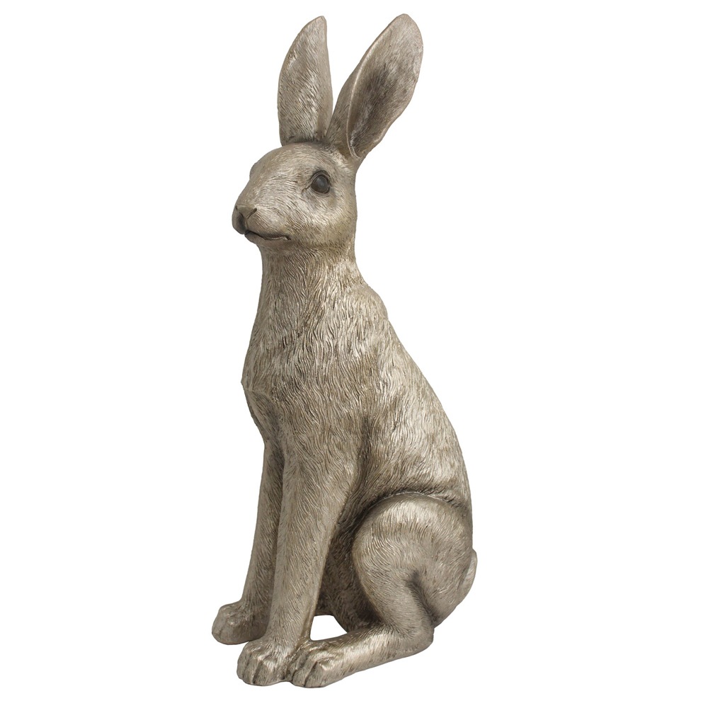 Buy LVD Polyresin Sculpture Sitting Hare Figure Home/Office Decor ...