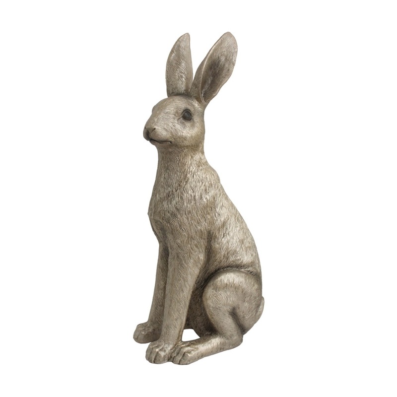 Buy LVD Polyresin Sculpture Sitting Hare Figure Home/Office Decor ...