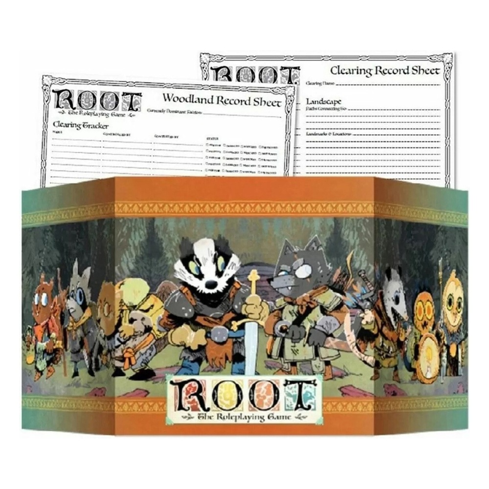 Buy Magpie Games Root The Roleplaying Game GM Screen Game Board ...