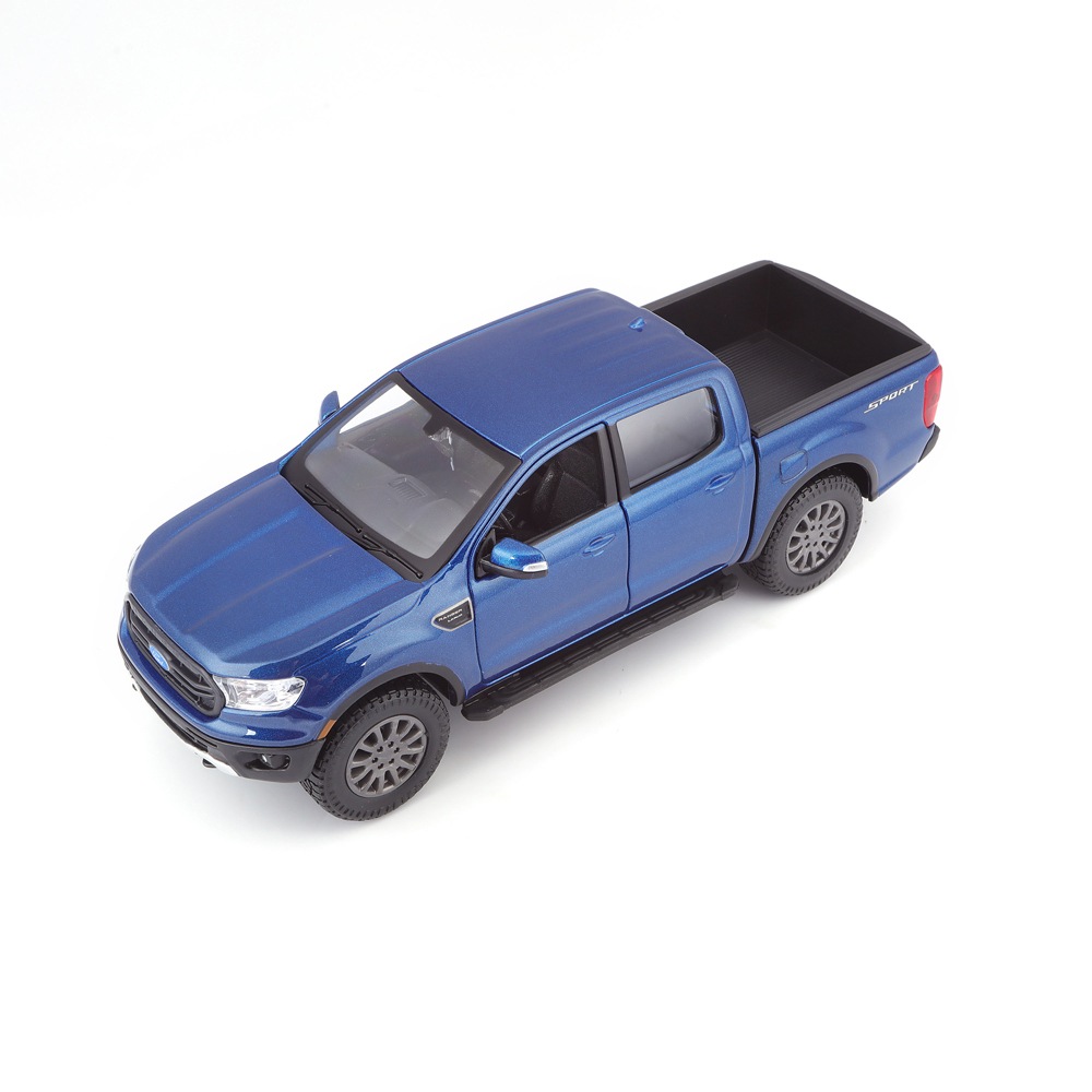 Buy Maisto 2019 Ford Ranger 4-Door Cab Diecast Display Model 1:24 Scale ...