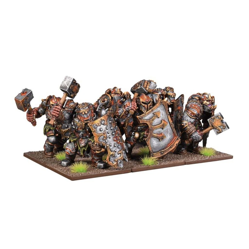 Buy Mantic Games Kings Of War Ogre Siege Breaker Horde Tabletop ...