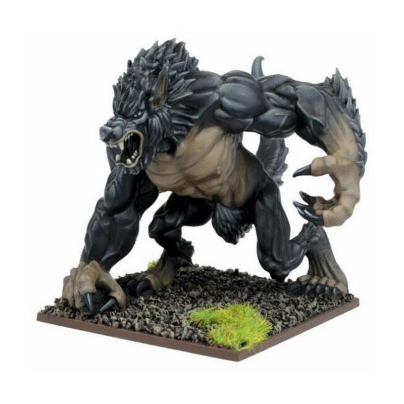 Buy Mantic Games Kings Of War Undead Lykanis Miniature Figure Tabletop ...