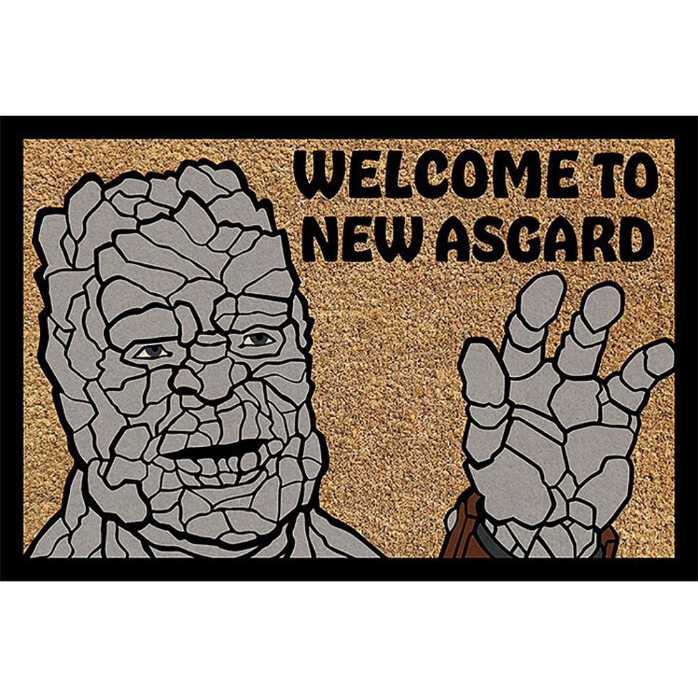 Buy Marvel Thor Love And Thunder Korg New Asgard Themed Front Door ...