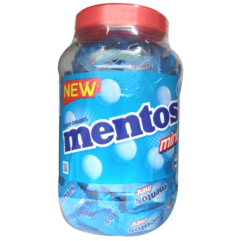 Buy Mentos 540g Jumbo Mint Chewy Candy Party Treats Confectionery ...