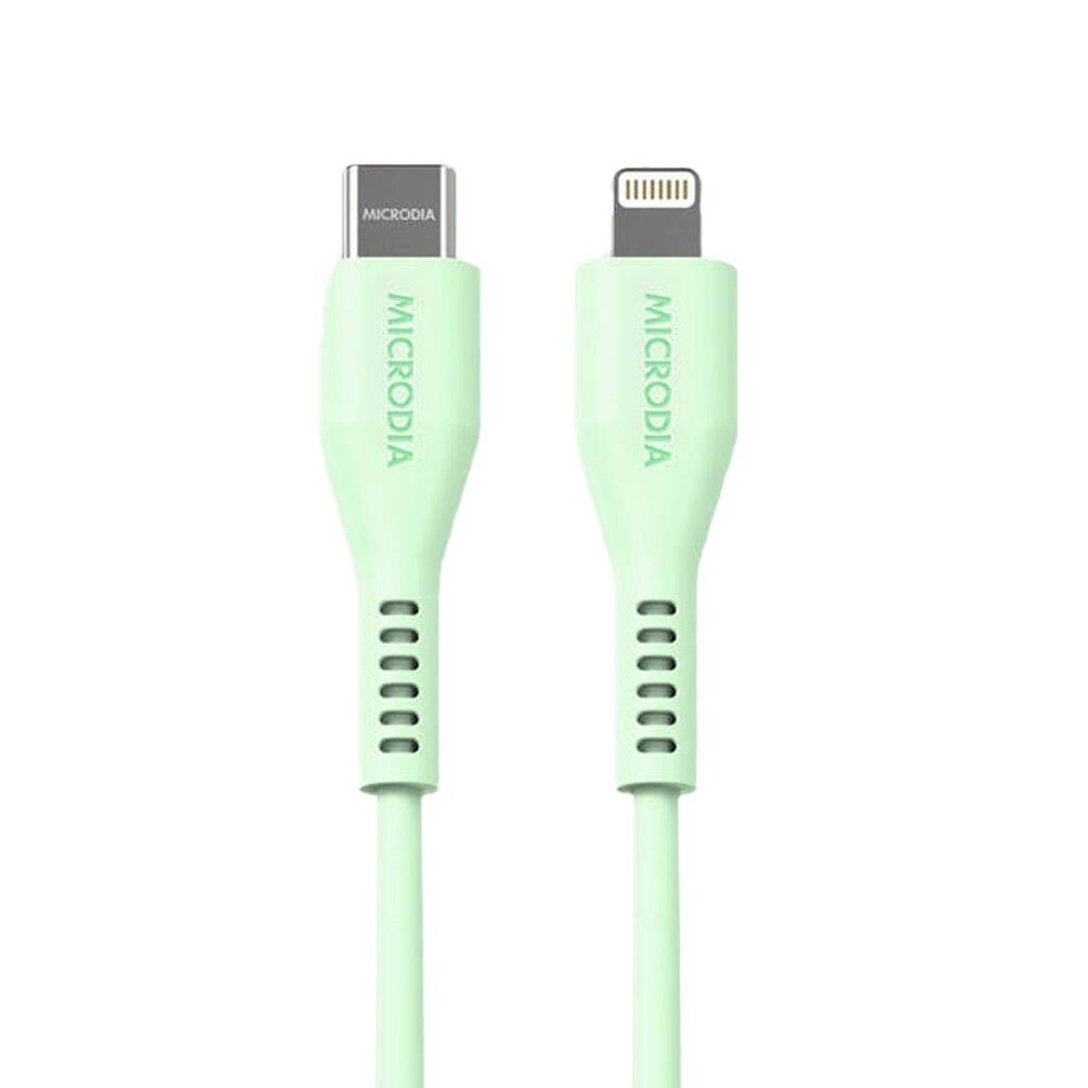 Buy Microdia Fruitywire Silicone PD60W USB-C to 8-Pin Charging Cable 1 ...