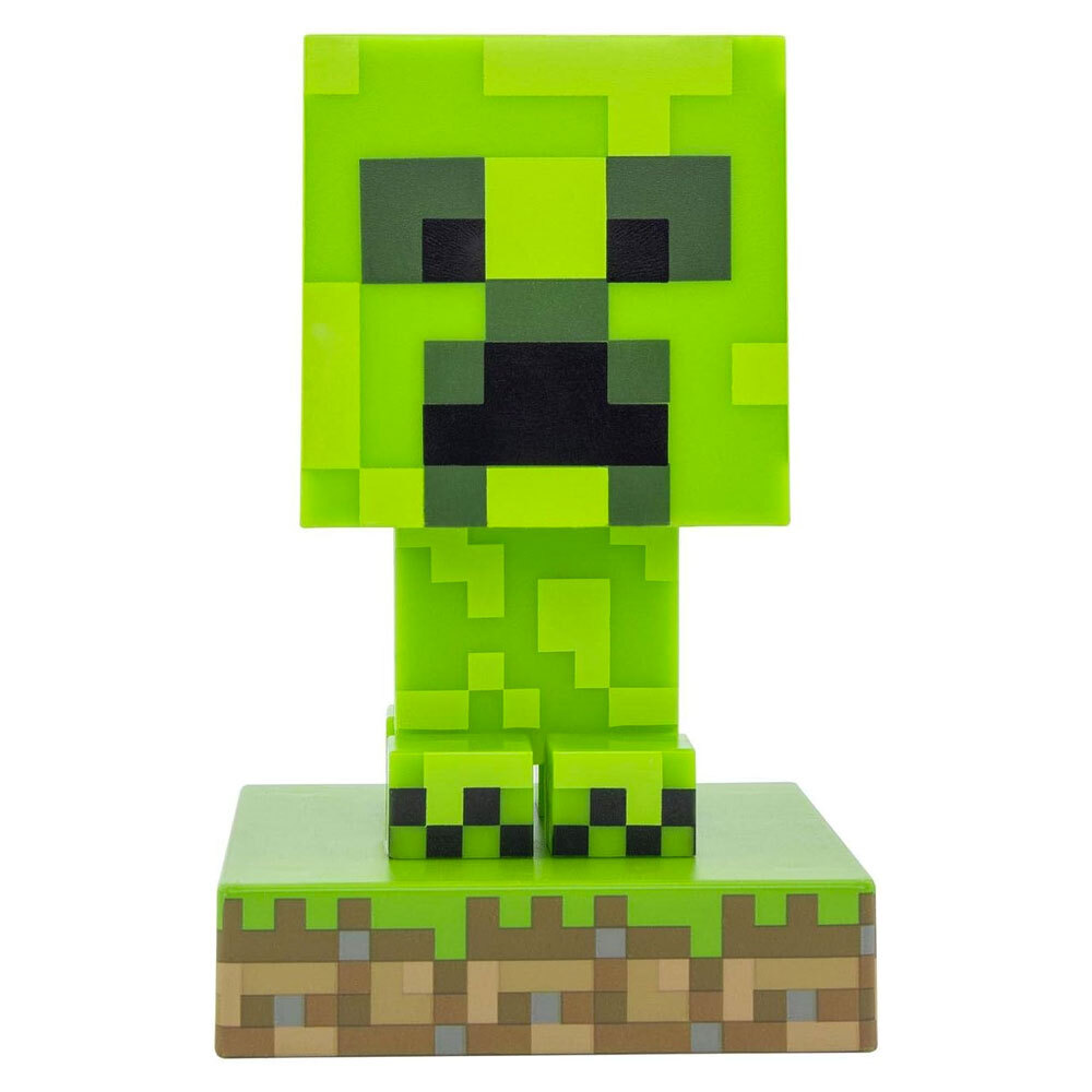 Buy Minecraft Creeper Video Game Character Icon Light Childrens Bedroom ...