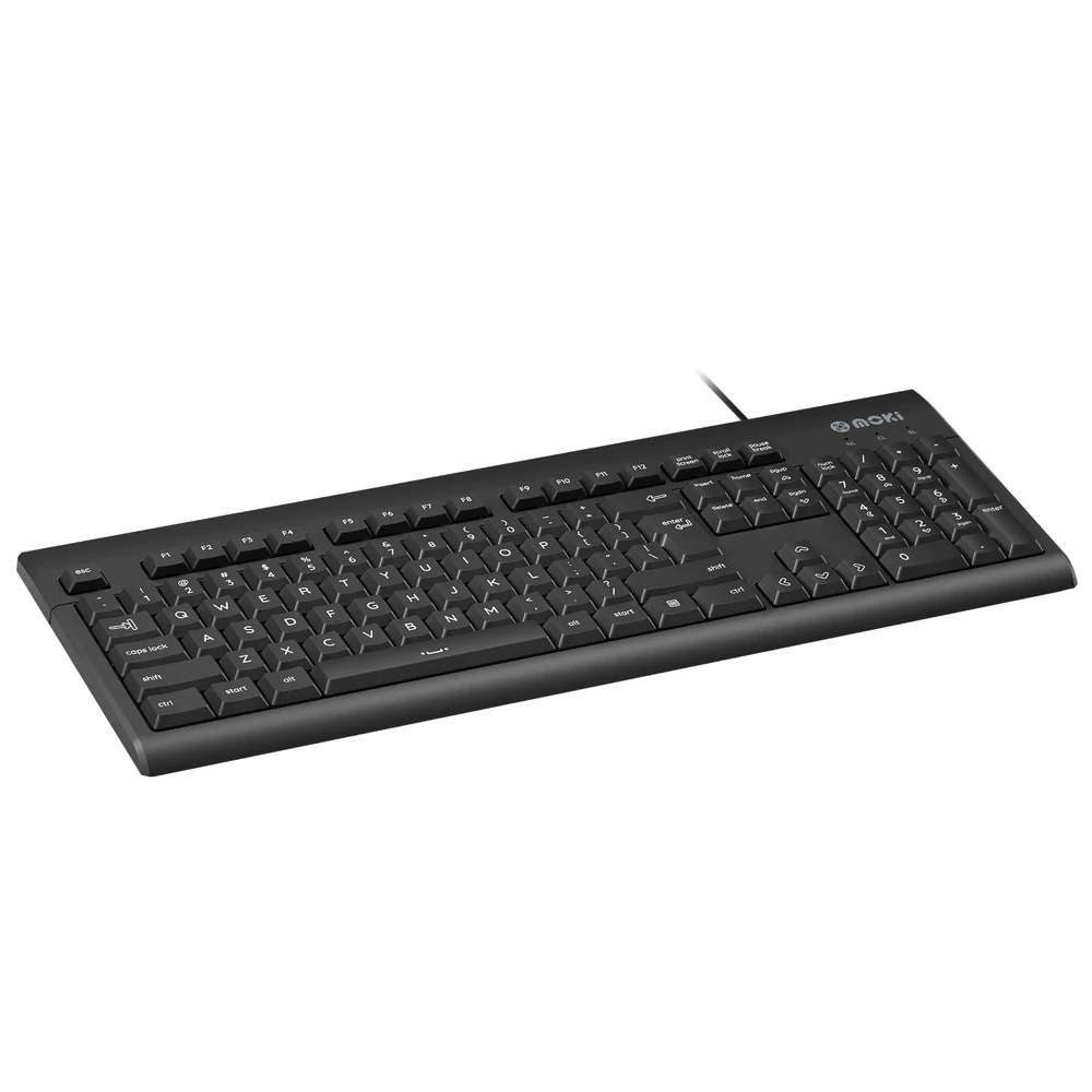 Buy Moki USB-A Wired/Corded Keyboard For PC/Laptop/Computer Home/Office ...