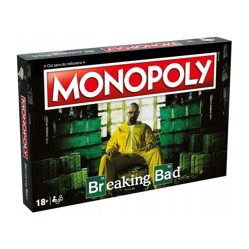 Buy Monopoly Breaking Bad 2021 Edition Adult/Teens Themed Tabletop ...