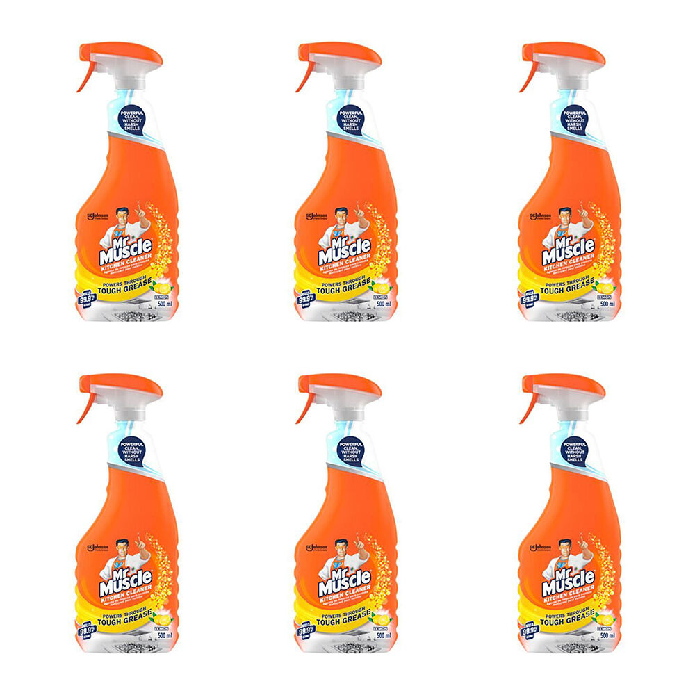 Buy Mr. Muscle Liquid Spray Kitchen Cleaner Disinfectant Grease Remover ...