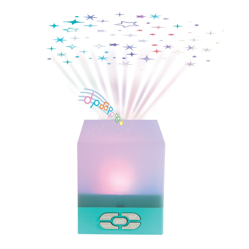 Buy Playette Baby/Toddler 10.8cm Star Glow Cube Sleeping Lullaby w ...