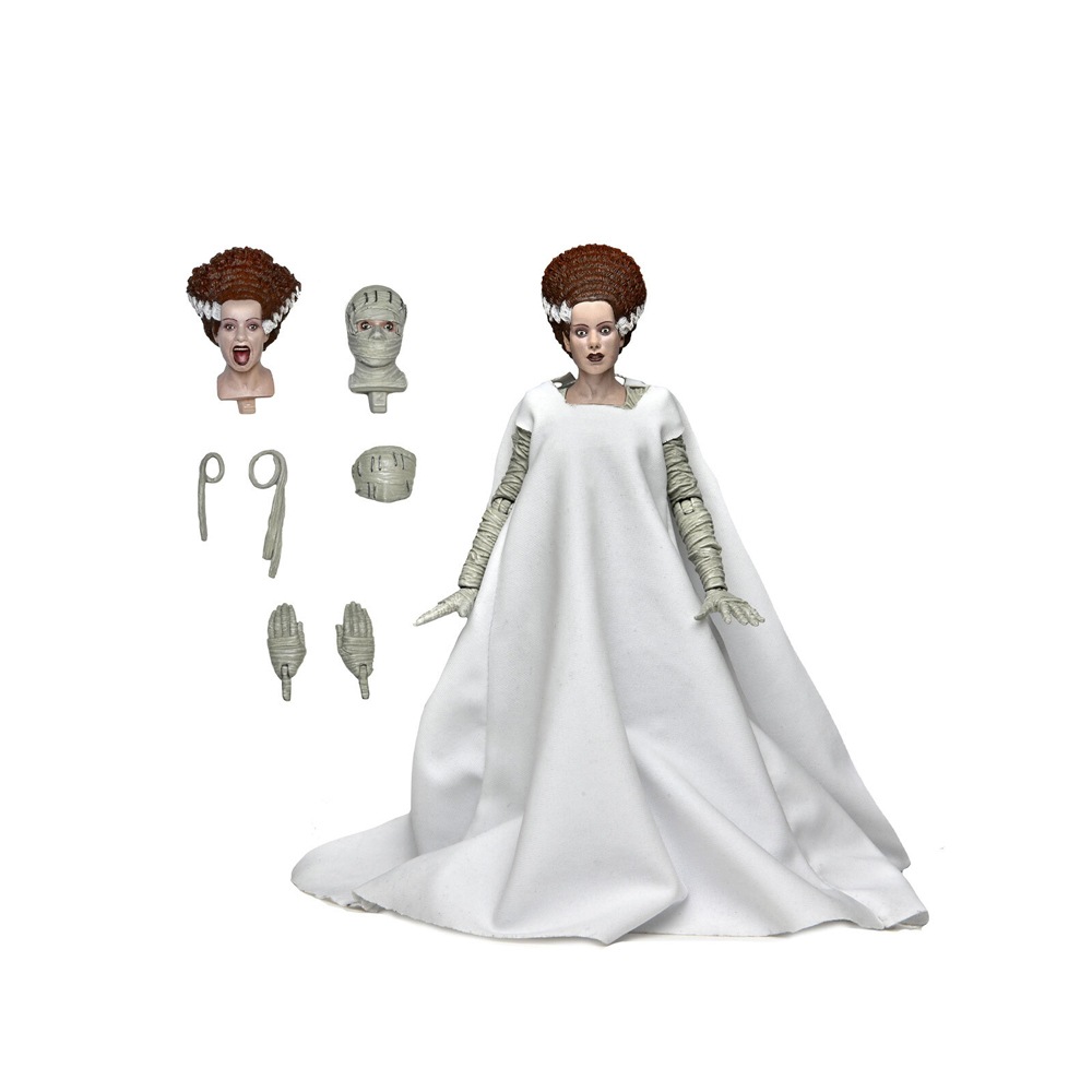 Buy Neca 7'' Scale Frankensteins Bride X Mummy Universal Monsters Toy ...