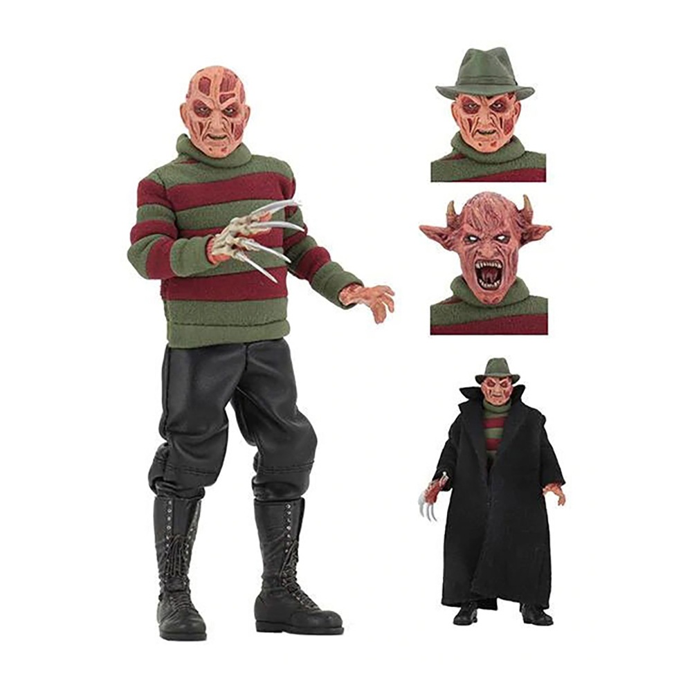 Buy Neca Nightmare On Elm Street Freddy 8'' Clothed Action Figure ...