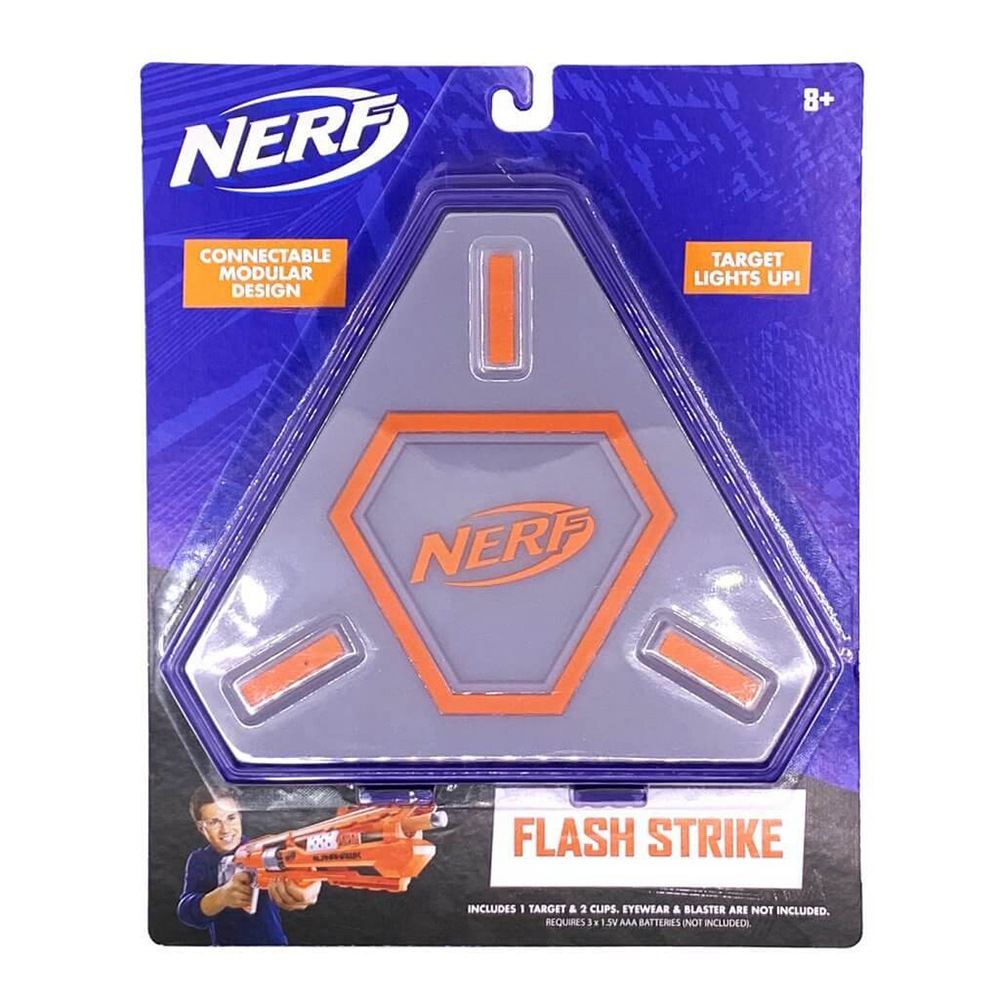 Buy Nerf Elite Light Strike Foam Dart Blaster Target Practise Game Set ...