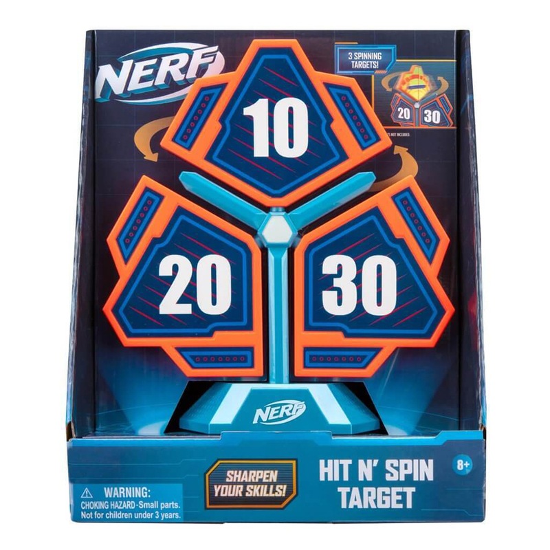 Buy Nerf Elite Target Hit N' Spin Rolling/Moving Blaster Target ...