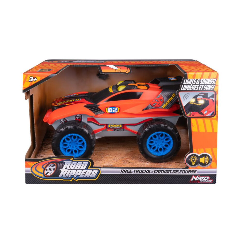 Buy Nikko Road Rippers Race Trucks Toy with Mutiple LED Lights 3y ...