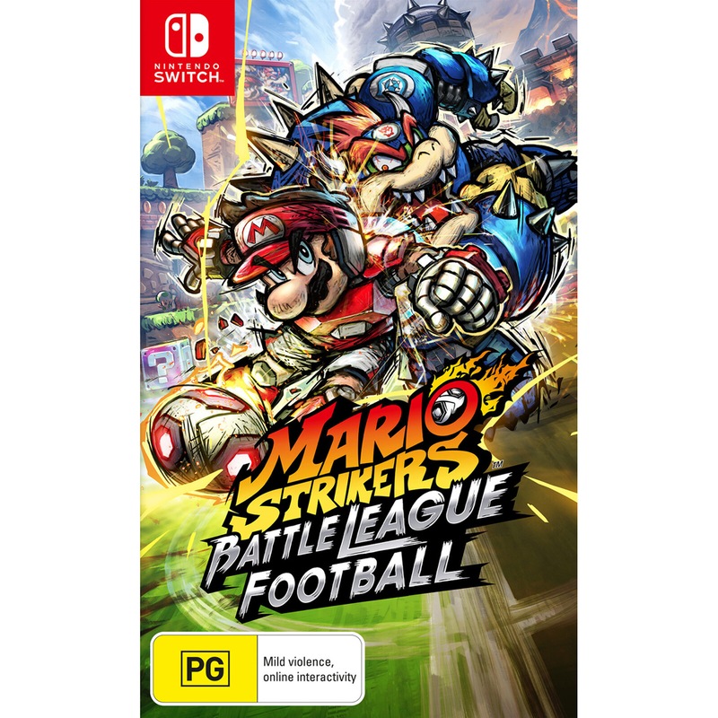 Buy Nintendo Switch SWI Mario Strikers Battle League 3D Football Sport Video Game - MyDeal