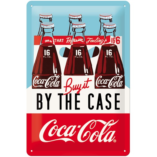 Buy Nostalgic Art 20x30cm Medium Metal Wall Hanging Sign Coca-Cola By ...