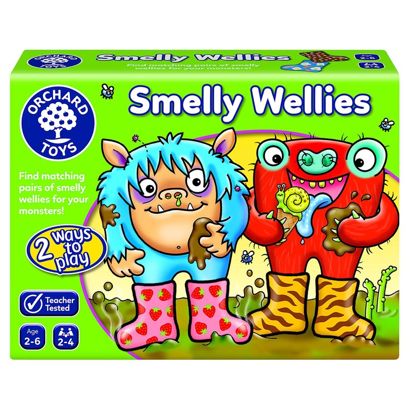 Buy Orchard Game Smelly Wellies Kids/Childrens Matching Memory Play Toy ...