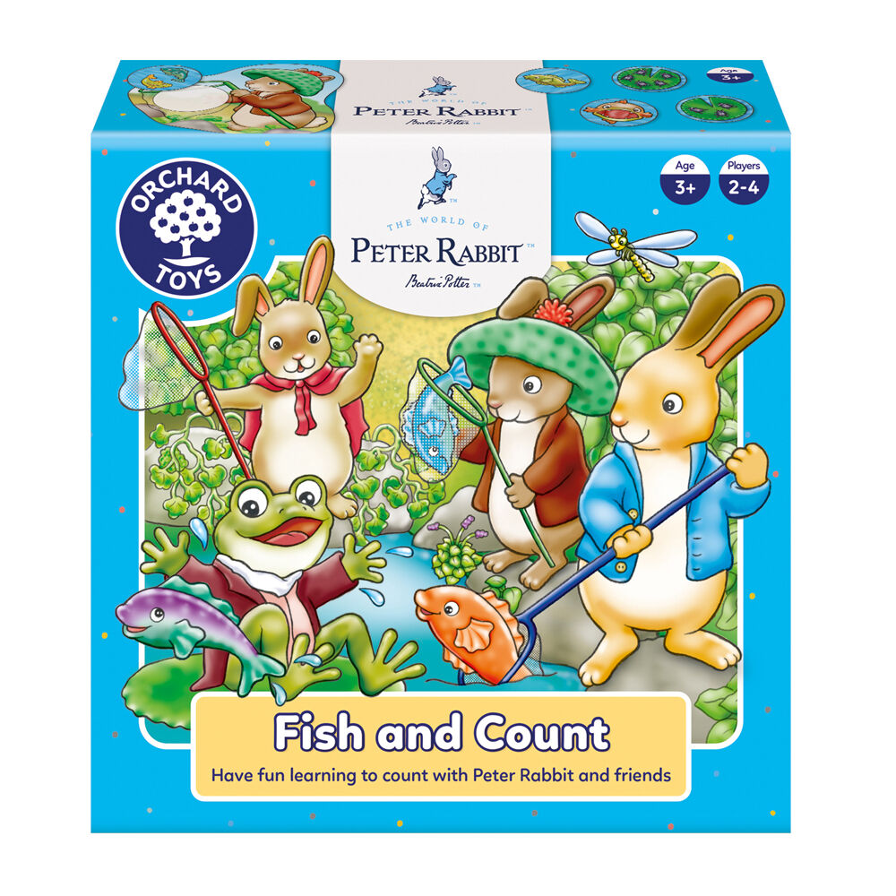 Buy Orchard Toys Peter Rabbit Fish & Count Kids/Children Educational ...