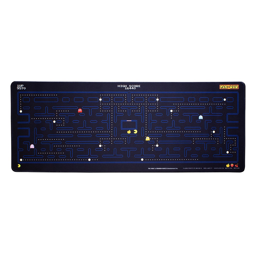Buy Paladone 80x30cm Pac Man Desk Mat Home/Office Table Accessory ...
